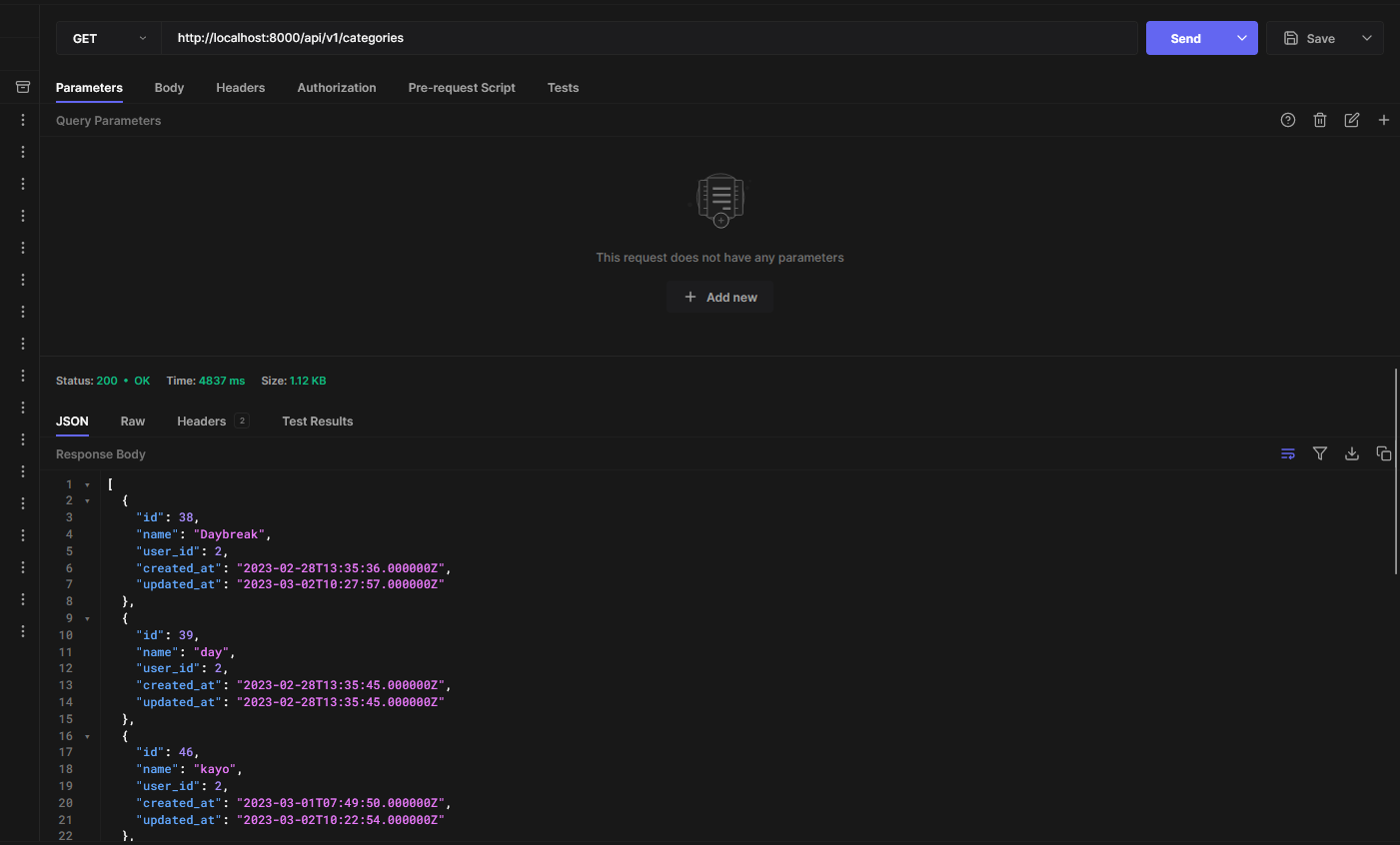 Koding Flutter RESTful API dengan laravel dan auth sanctum